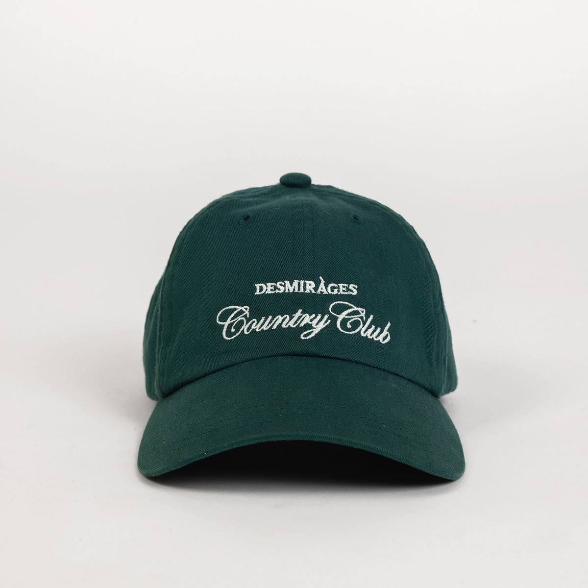 Country Club Dad Cap - Forest Green | 100% Cotton, Made in Portugal ...